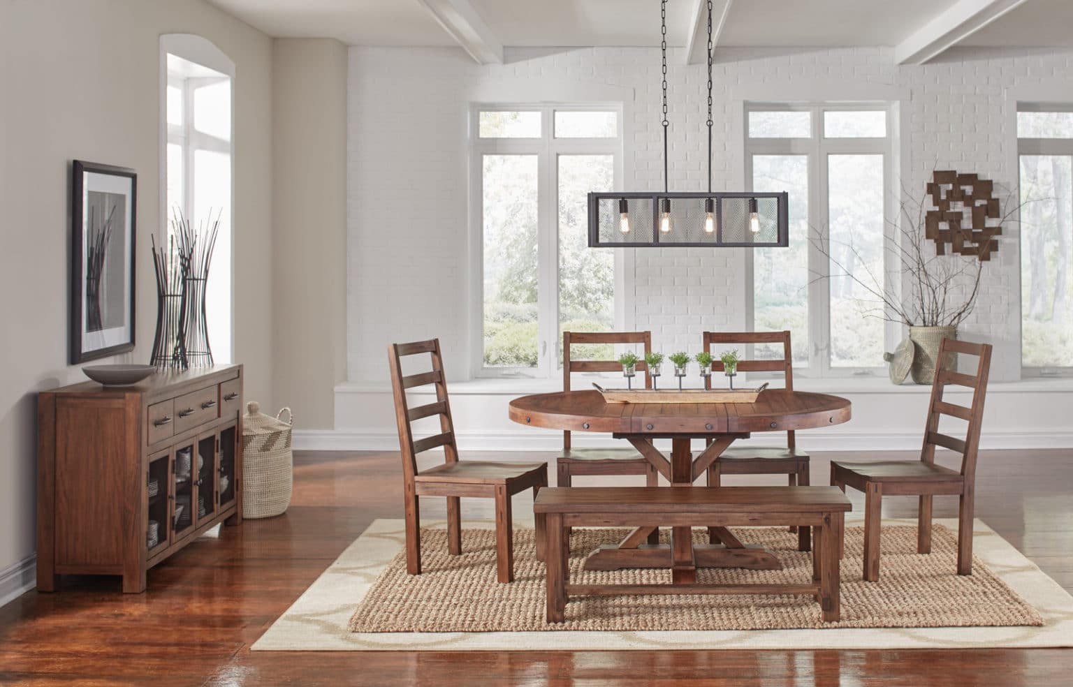 Real Wood Dining Table Style Guide - CO Lumber & Real Wood Furniture ...